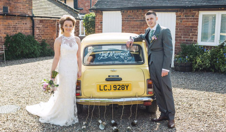 Eleanor And Elliot’s Creative Spring Wedding At Curradine Barns ...