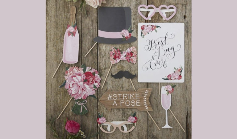 Quirky DIY Photo Booth Props for your Curradine Wedding - Curradine Barns